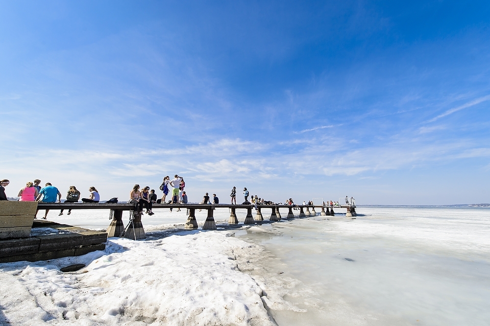 Recent sightings: Campus warm-up – UW–Madison News