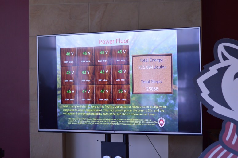 Renewable energy flooring takes a step forward at Union South – UW ...