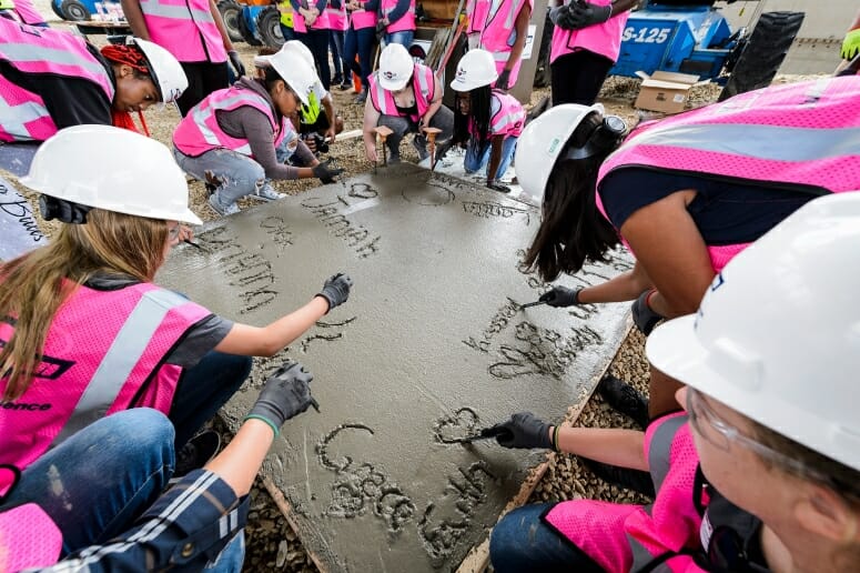 Girls learn skills at “Nick” construction site – UW–Madison News – UW ...