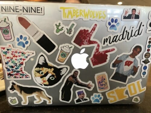 The wonderful, funny and strange world of laptop stickers – UW–Madison News