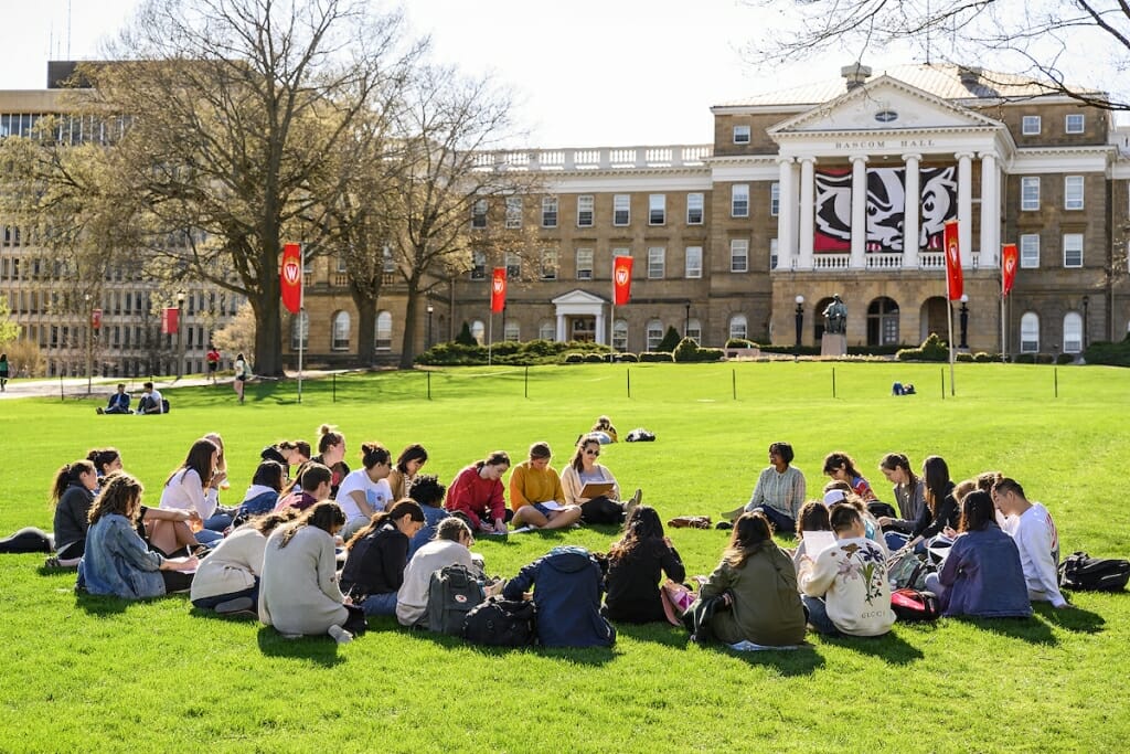 Campus springs to life