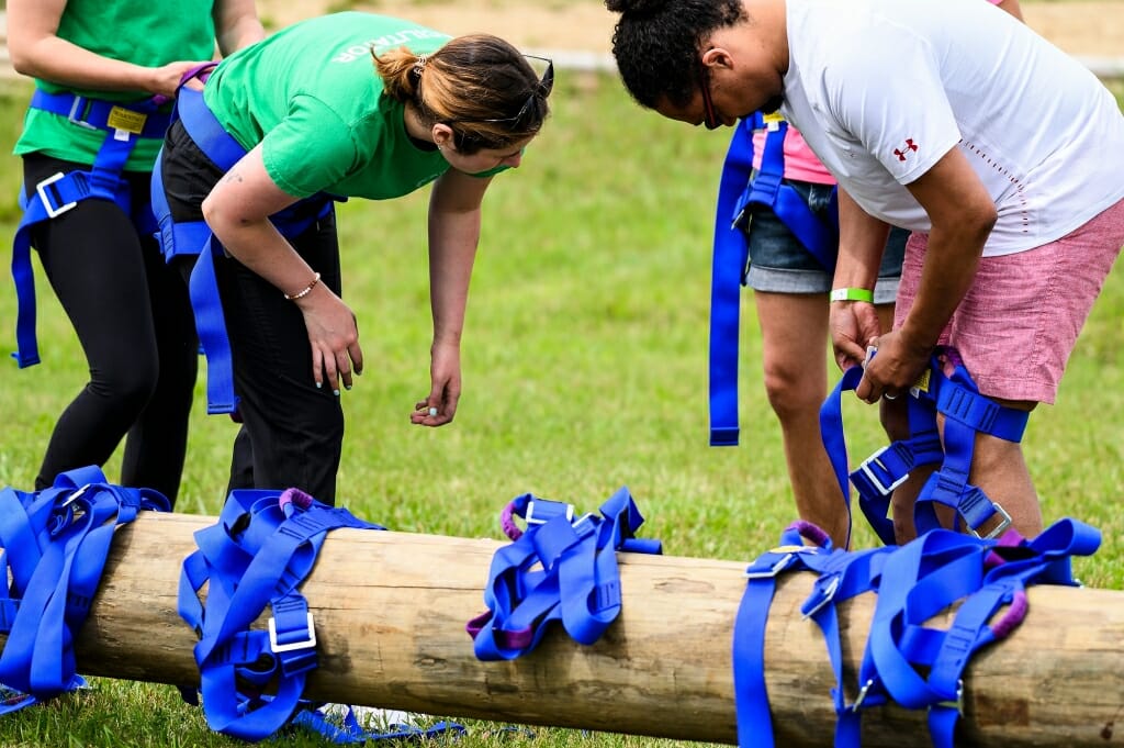 New ropes course brings people together through challenges