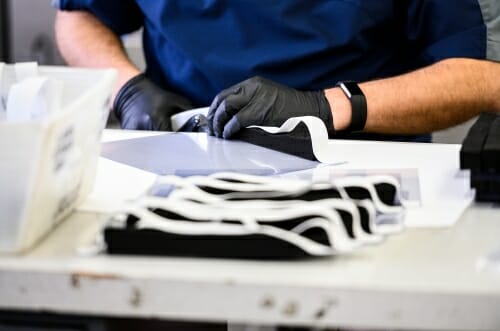 UW–Madison publishing and printing team makes face shields to protect ...