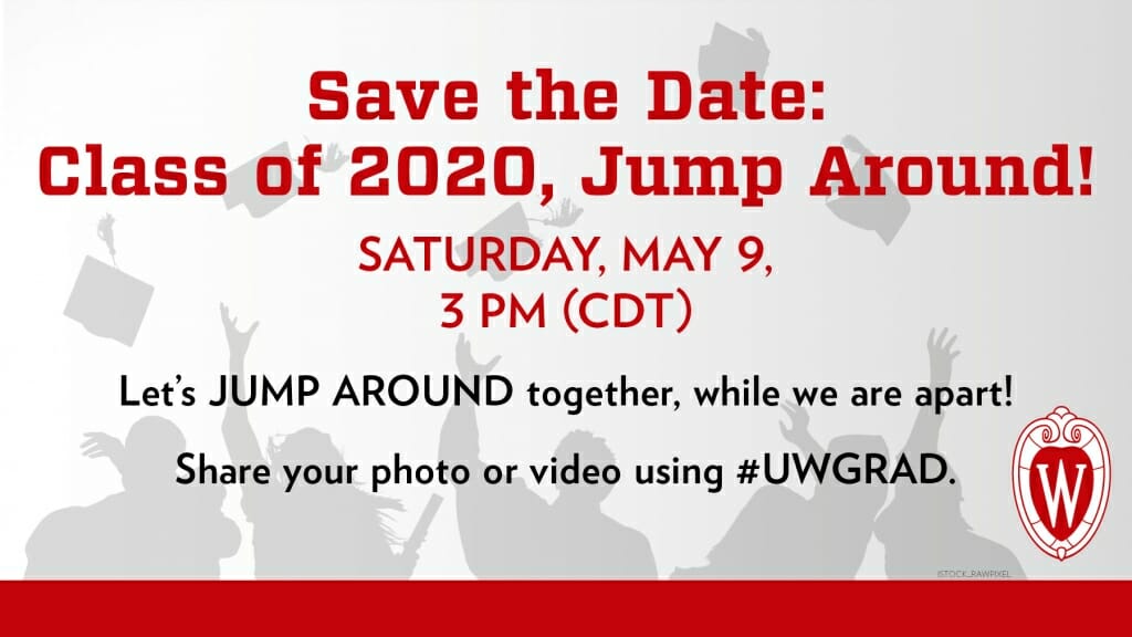 After #UWGrad, join together for a Jump Around – UW–Madison News – UW ...