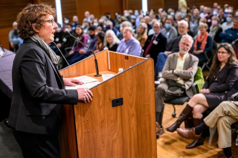 Cronon returns for final words shared from the heart – UW–Madison News