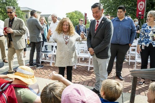 Ho-Chunk Nation flag-raising symbolizes a shared future – UW–Madison News