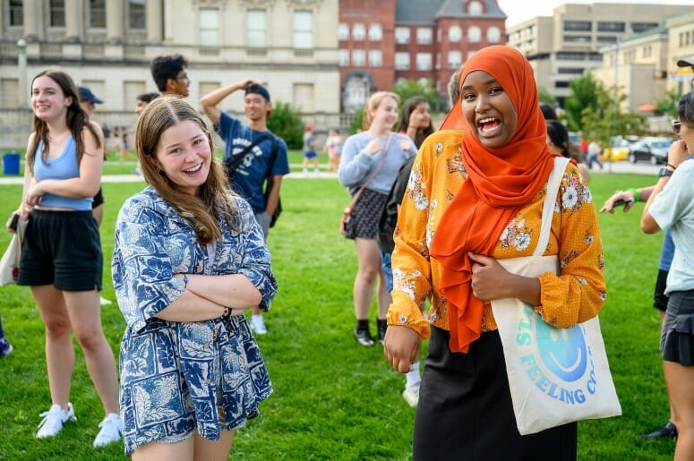 Arriving on campus, students enjoy welcome activities – UW–Madison News