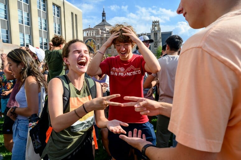 Arriving on campus, students enjoy welcome activities – UW–Madison News