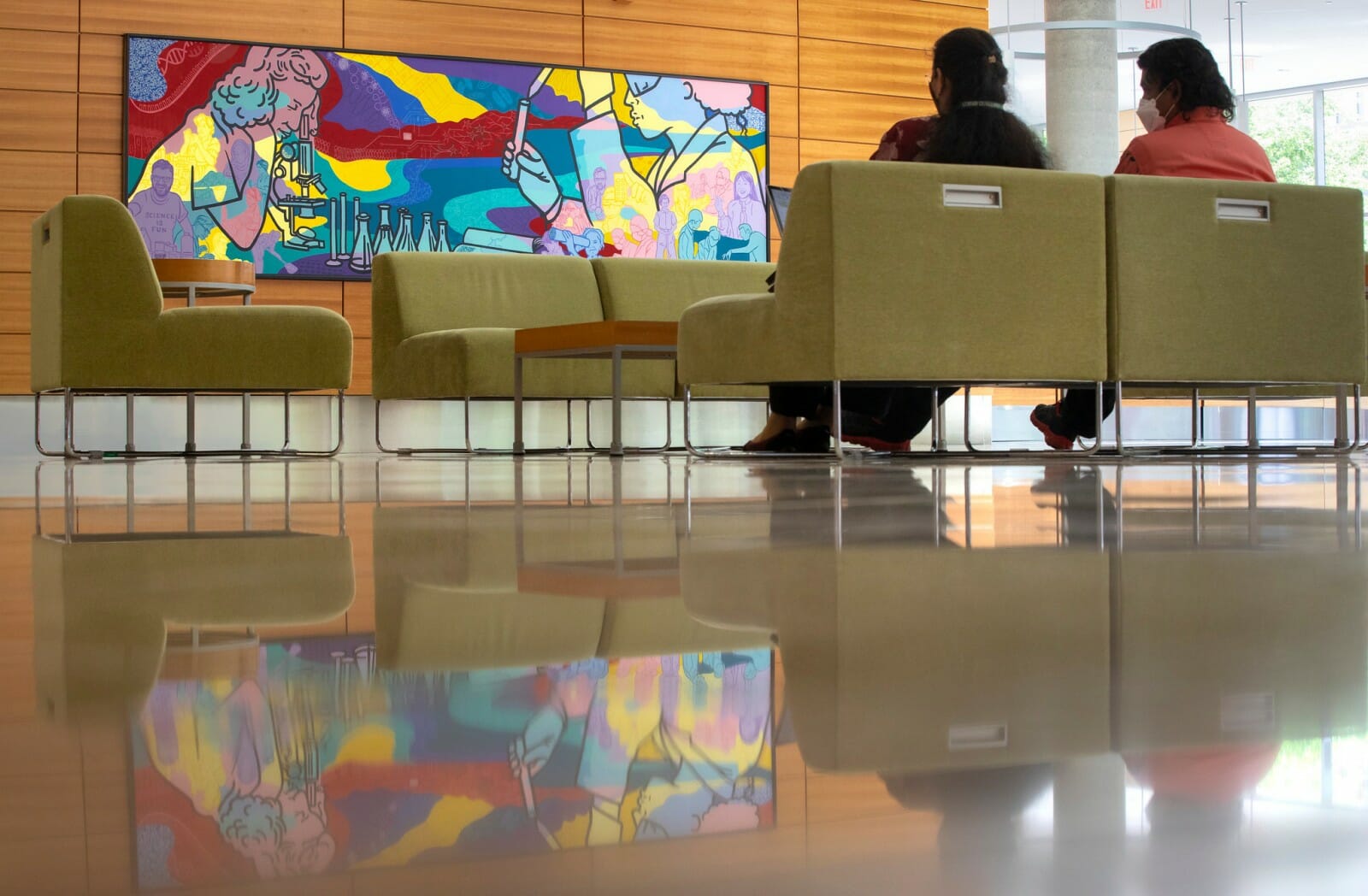 New interactive mural invites exploration and engagement with science ...