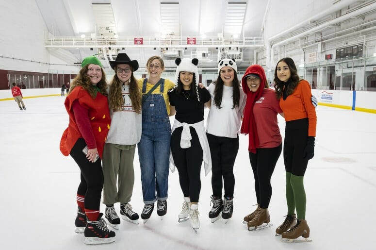 Spooky skate at the Shell – UW–Madison News – UW–Madison