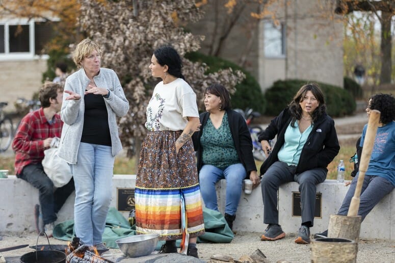 Building of Ho-Chunk structure on campus promotes awareness of ...