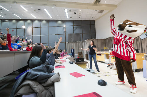 Physics show: Fiery methane bubbles and vortex cannons wow crowd – UW ...