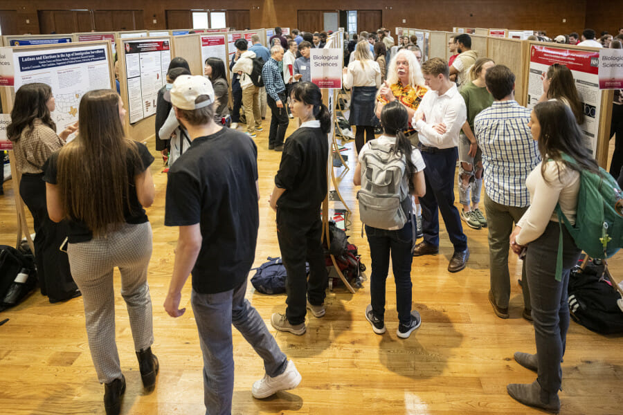 Undergrads embrace opportunity to showcase research at symposium – UW ...