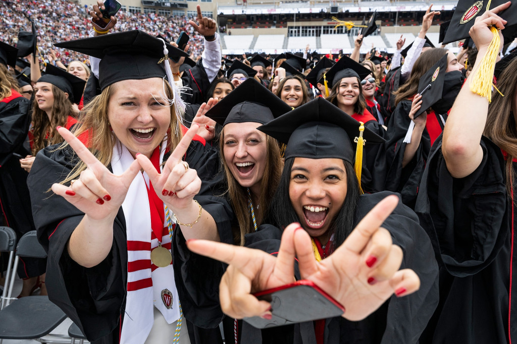 New graduates make it a day to remember