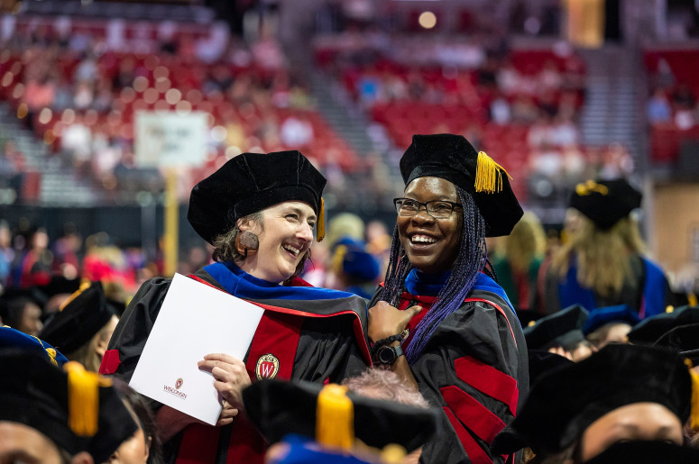 Commencement: Grad students revel in the moment – UW–Madison News