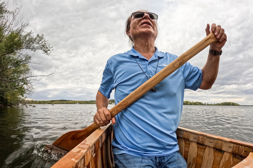 Ojibwe birchbark canoe returns to Lake Mendota after 10 years ...