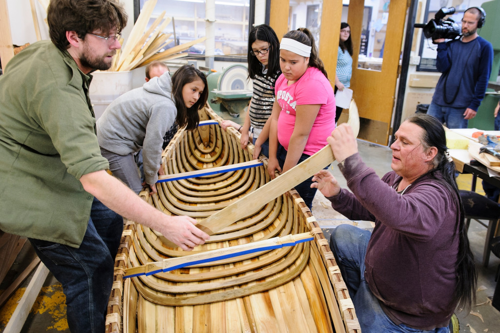 Ojibwe birchbark canoe returns to Lake Mendota after 10 years ...