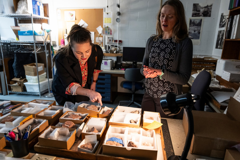 Visiting journalist gets close-up look at Geology Museum’s treasures ...