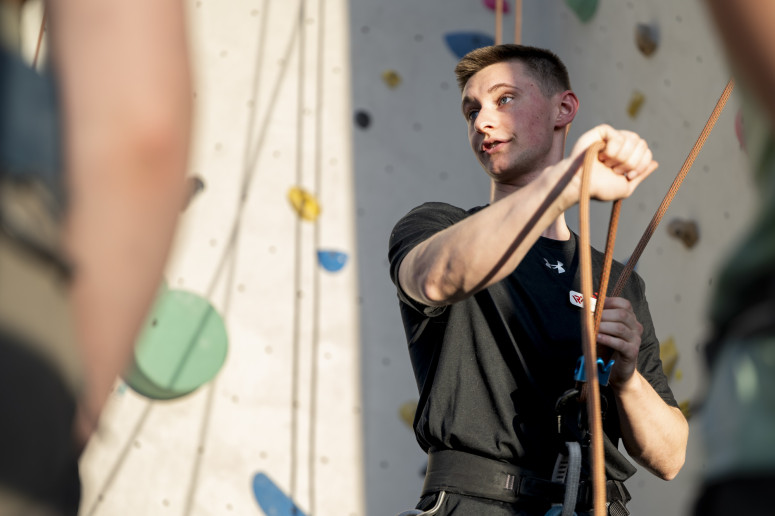 Belay is the way to keep danger away – UW–Madison News