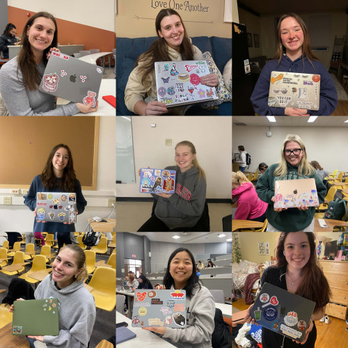 Student-to-student: Laptop stickers provide a peek into the soul – UW ...