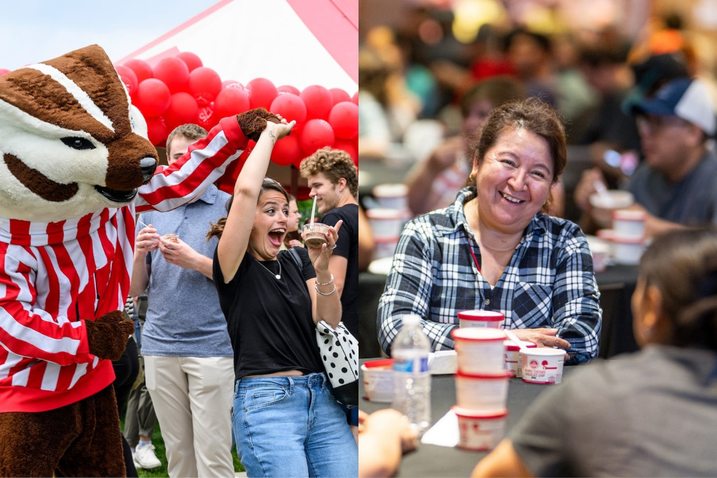 Twice the ice cream fun – UW–Madison News