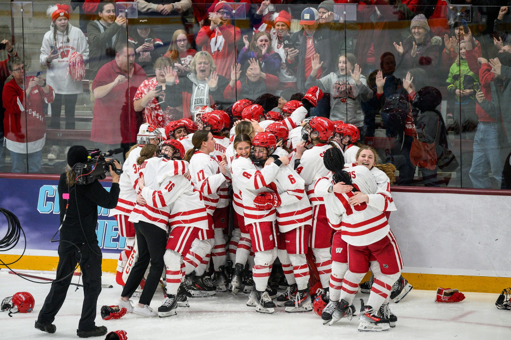 The comeback champs: Badger women’s hockey caps historic season with ...