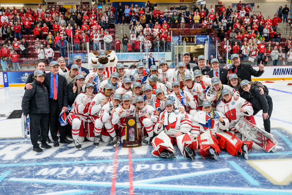 The comeback champs: Badger women’s hockey caps historic season with ...